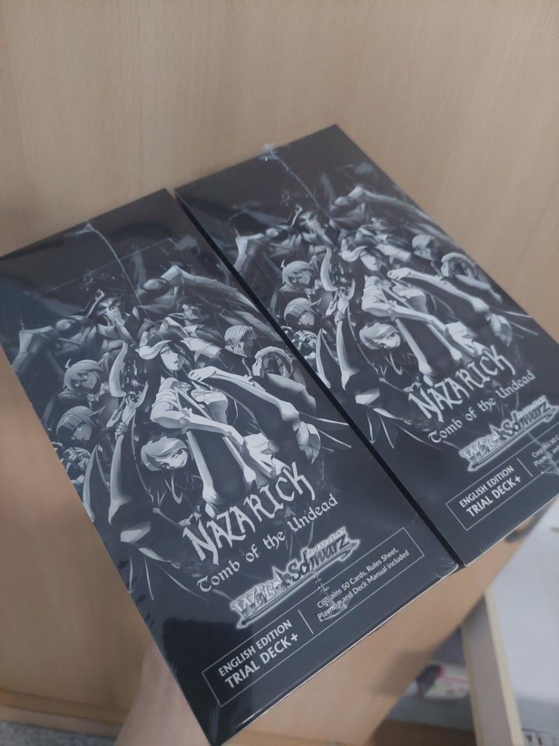 Weiss Schwarz Overlord Albedo Ainz sealed trial deck hololive ...