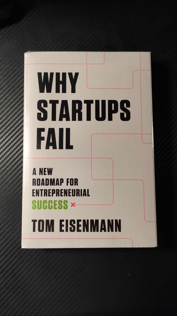 Why Startups Fail: A New Roadmap for Entrepreneurial Success (Paperback), Hobbies & Toys, Books ...
