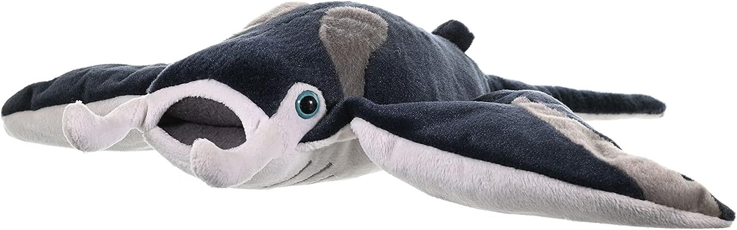 Wild Republic Manta Ray Plush, Stuffed Animal, Plush Toy, Gifts for ...
