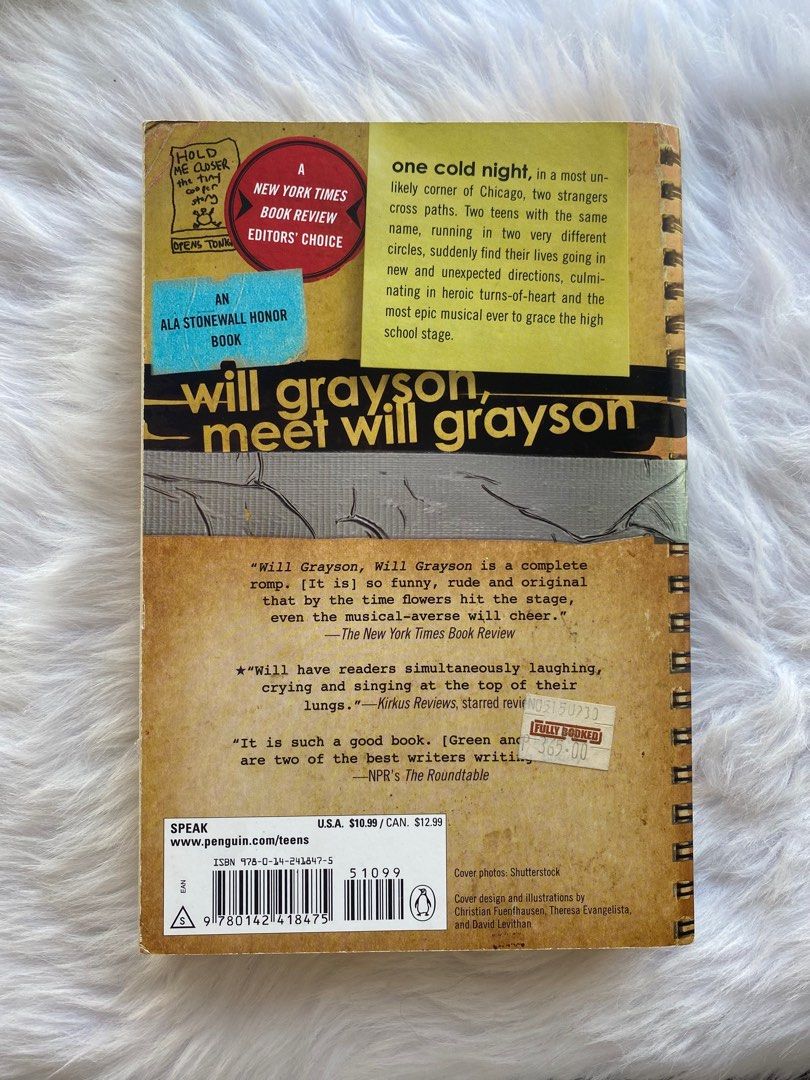 Will Grayson by John Green & David Levithan, Hobbies & Toys, Books ...