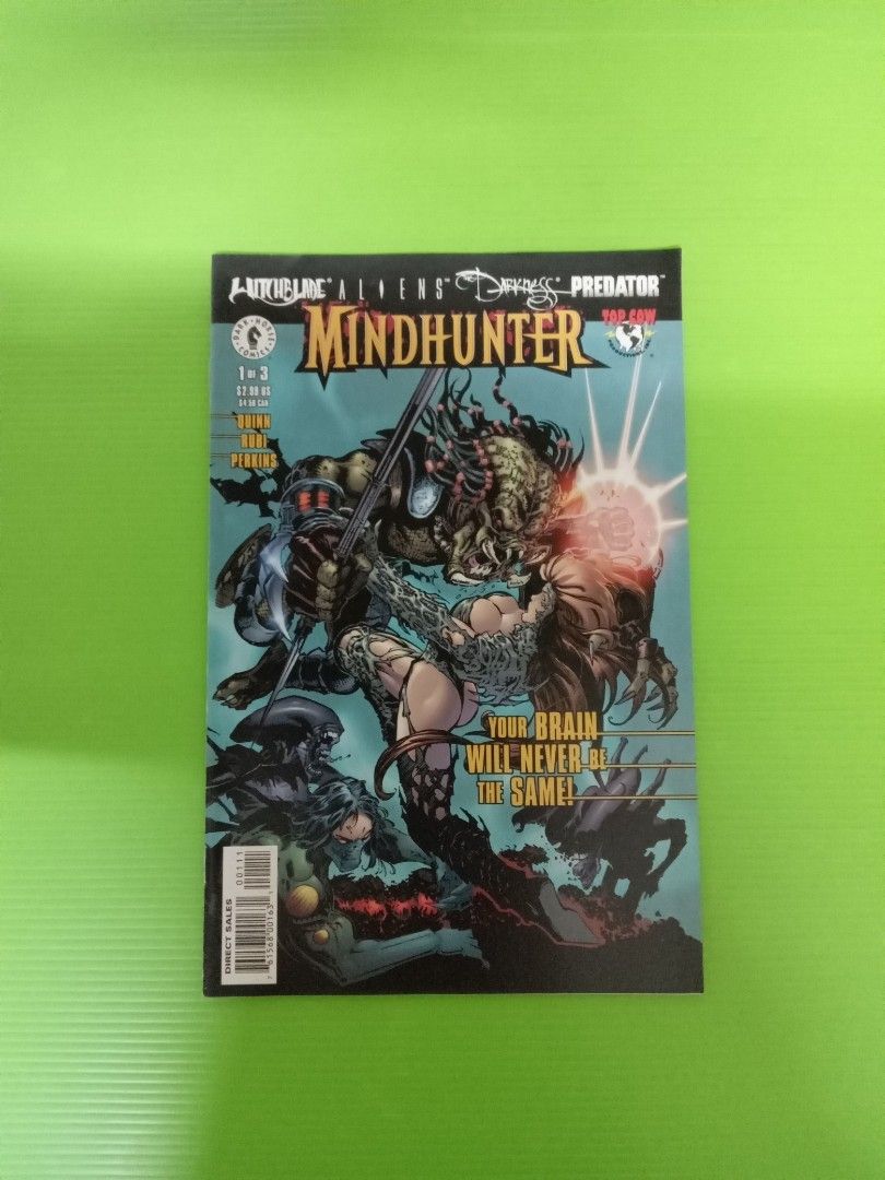 Witchblade/Aliens/The Darkness/Predator #1 ( Dwayne Turner - Cover Art ...