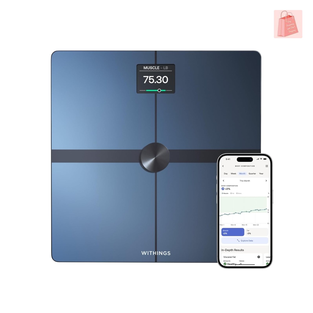 Withings Body Smart - Wi-Fi Connected Scale with Advanced Body ...