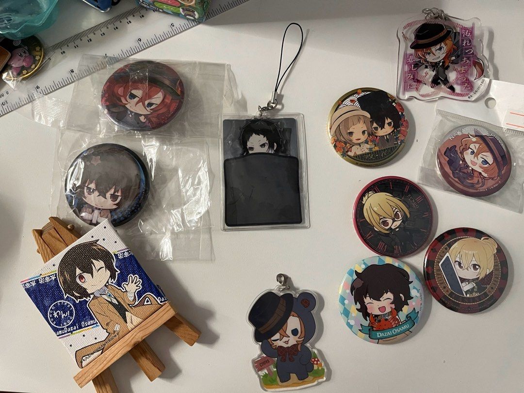 [WTS] Bungo Stray Dogs Dazai Chuuya Akutagawa Merch, Hobbies & Toys ...