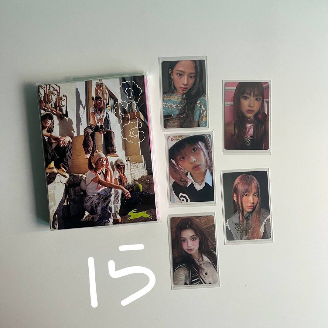WTS CLEARANCE NEWJEANS MINJI HANNI DANIELLE HAERIN HYEIN GROUP OMG ALBUM PHOTOCARDS PCS, Hobbies ...