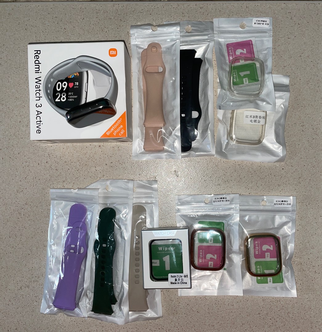 Xiaomi - Redmi Watch 3 Active, Mobile Phones & Gadgets, Wearables ...