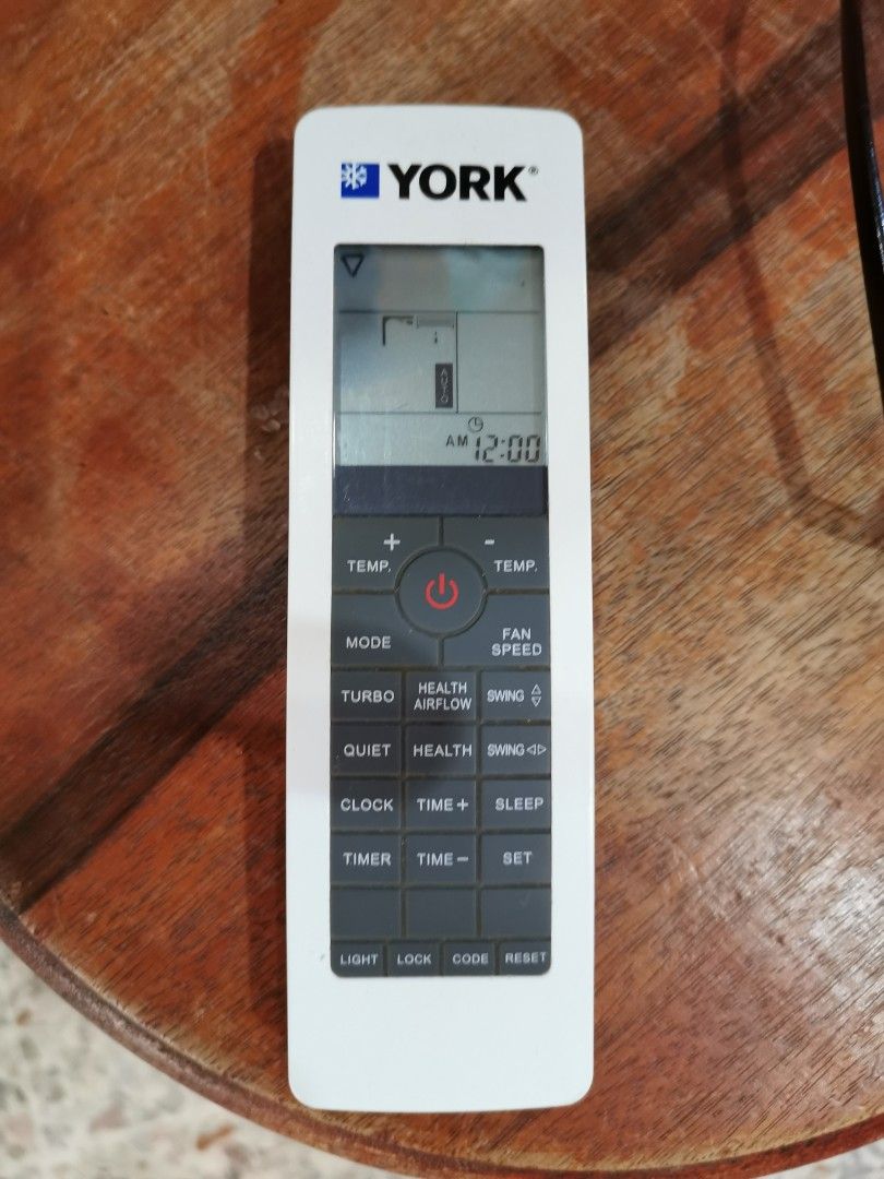 York Aircond remote control, Computers & Tech, Parts & Accessories ...