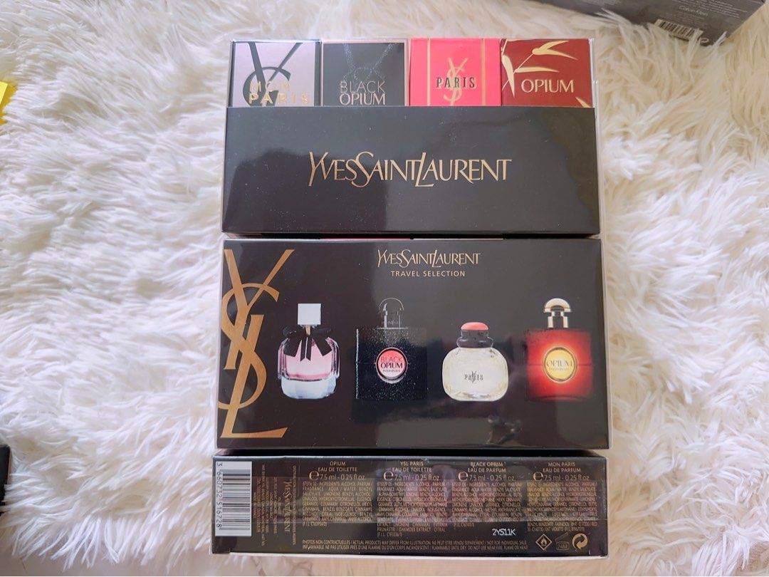 YSL (4 in 1) Miniature Perfume Set (Brand new), Beauty & Personal Care ...