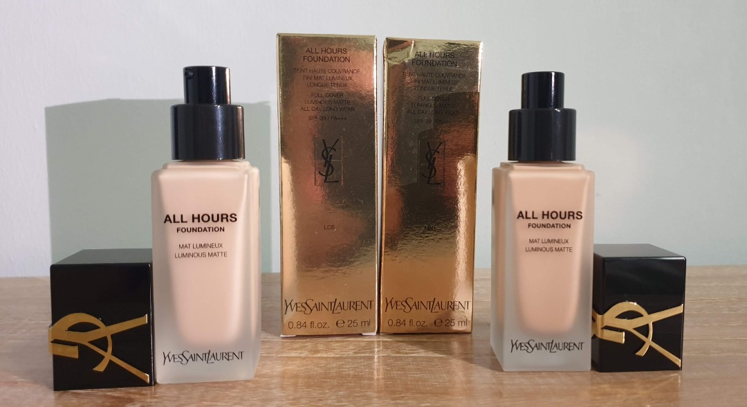 YVES SAINT LAURENT All Hours Foundation Luminous Matte, Beauty & Personal Care, Face, Makeup on ...