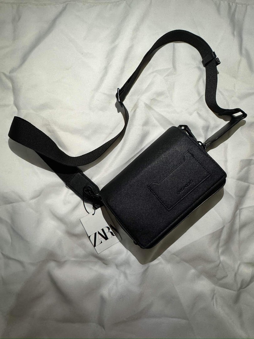 Zara sling bag for men, Men's Fashion, Bags, Sling Bags on Carousell