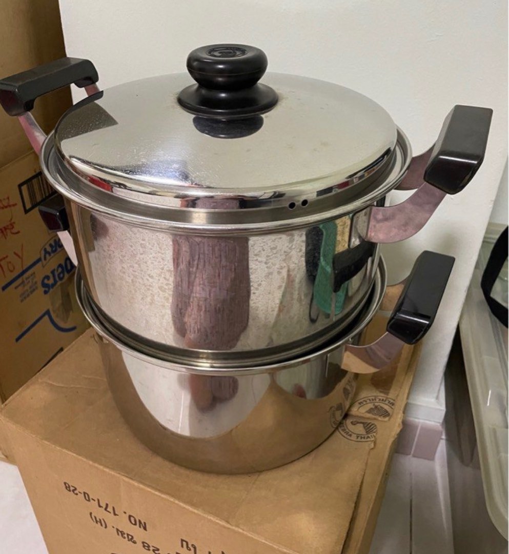 ZEBRA Stainless Steel Pot, Furniture & Home Living, Kitchenware ...