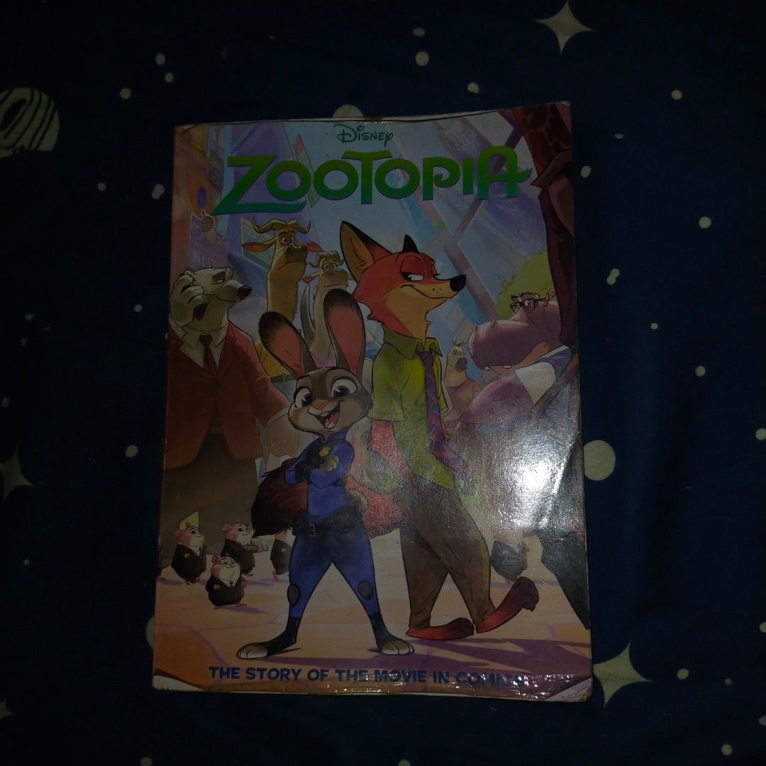 Zootopia The Story of a Movie In Comic, Hobbies & Toys, Books ...