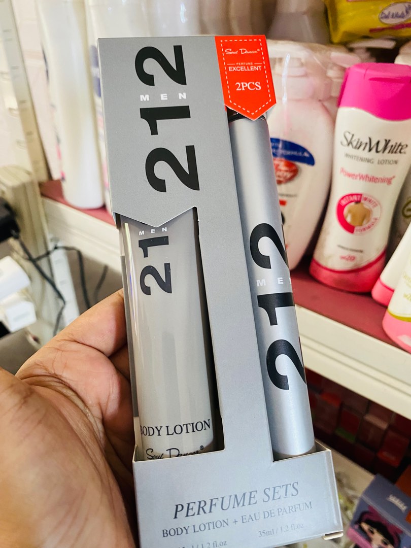 212 perfume with lotion set, Beauty & Personal Care, Fragrance ...