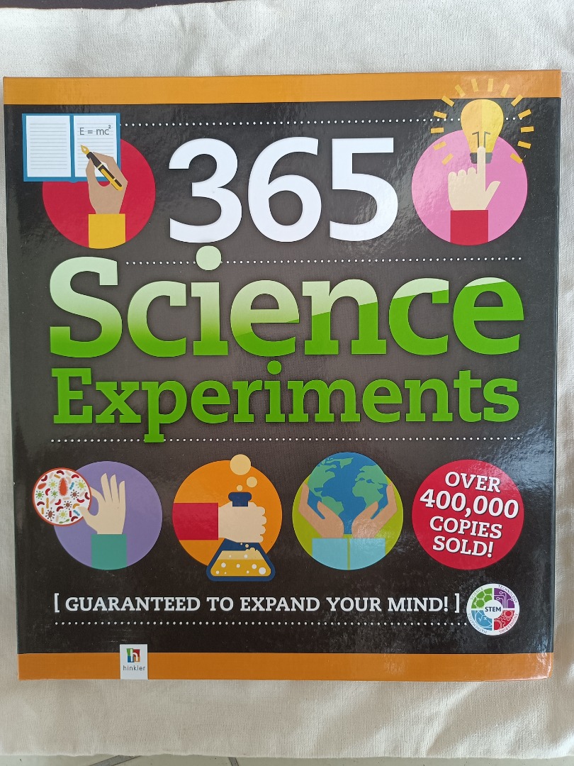 365 Science Experiments (flexibound), Hobbies & Toys, Books & Magazines ...