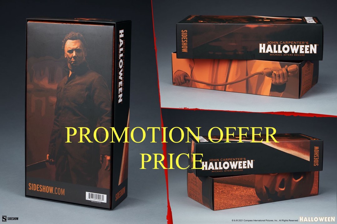 ( BRAND NEW 全新 ) SIDESHOW DELUXE -MICHAEL MYERS 1/6 SCALE FIGURE ...