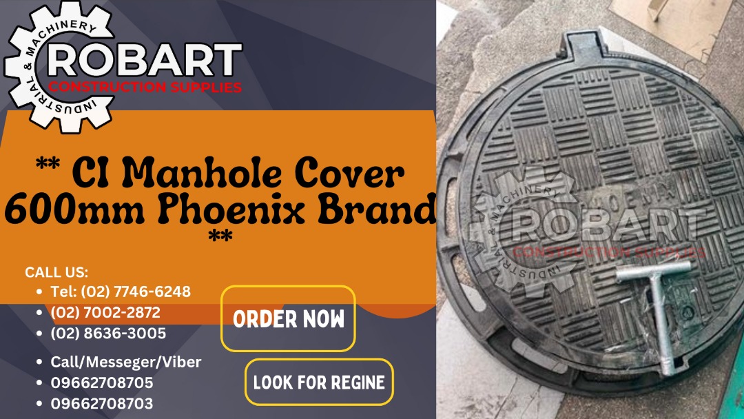 ** CI Manhole Cover 600mm Phoenix Brand **, Commercial & Industrial ...