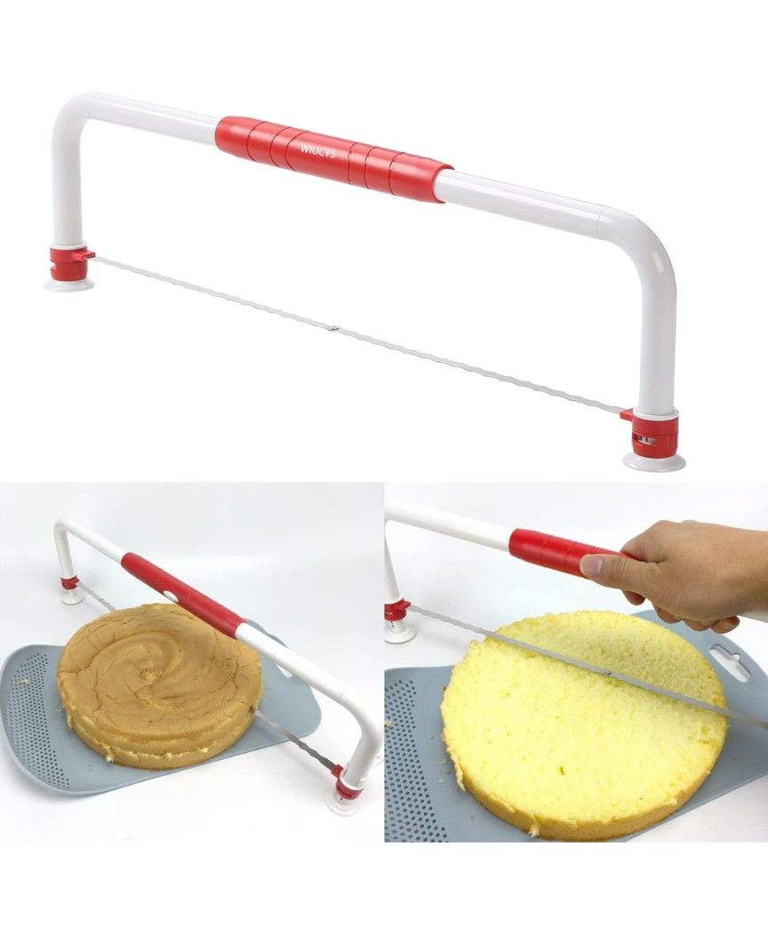 Adjustable Cake Leveller Slicer, Furniture & Home Living, Kitchenware ...