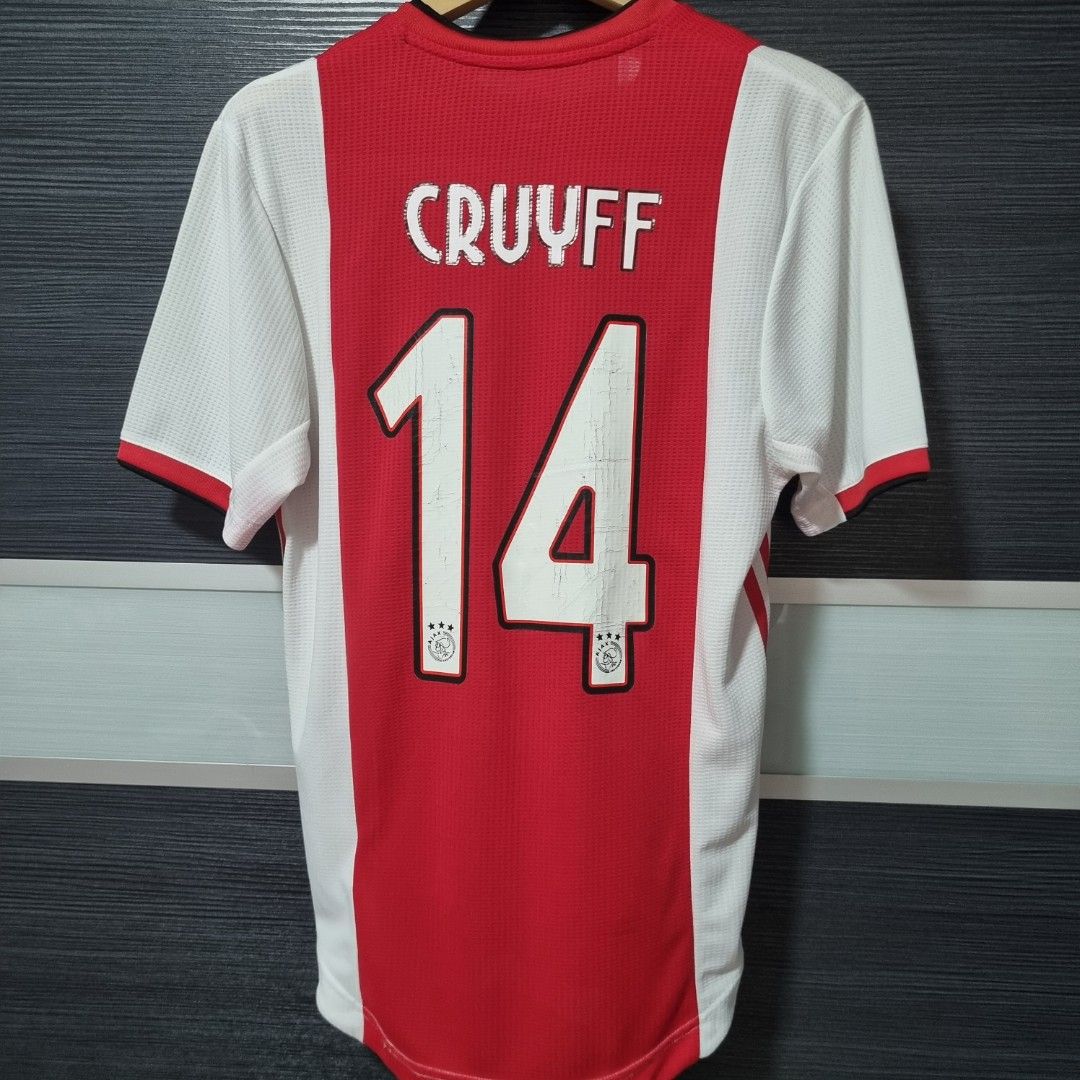 Ajax Amsterdam Home Jersey - CRUYFF - SMALL, Men's Fashion, Activewear ...
