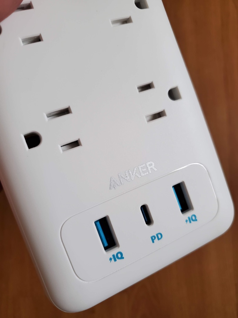 Anker PowerPort Strip PD 6 Power strip/Extension Cord/Surge Protection ...