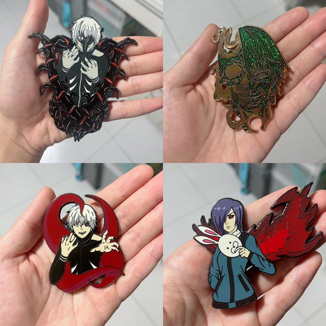 AOT Attack on Titan / Tokyo Revengers / Death Note / Tokyo Ghoul Enamel ...