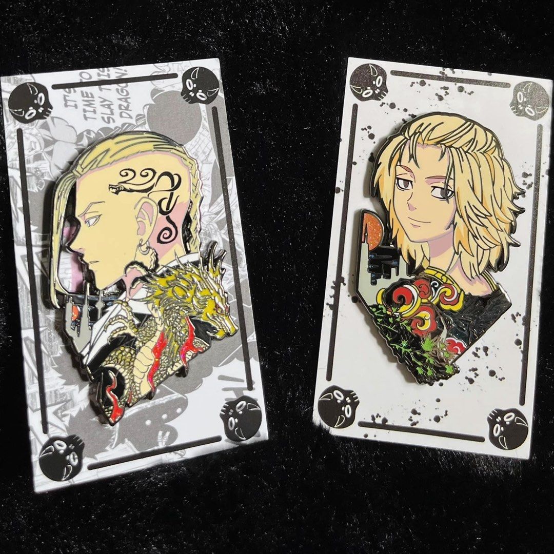 AOT Attack on Titan / Tokyo Revengers / Death Note / Tokyo Ghoul Enamel ...