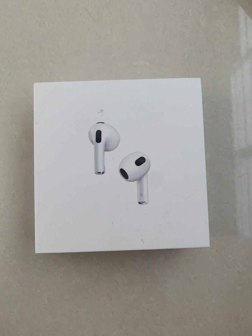 Apple Airpods Gen 3 box, Audio, Earphones on Carousell