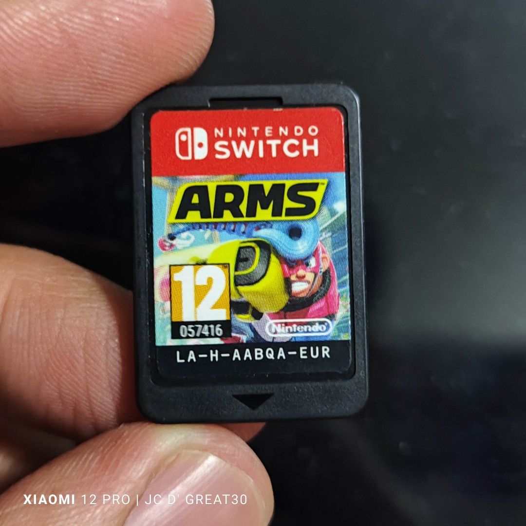 ARMS Switch Game, Video Gaming, Video Games, Nintendo on Carousell