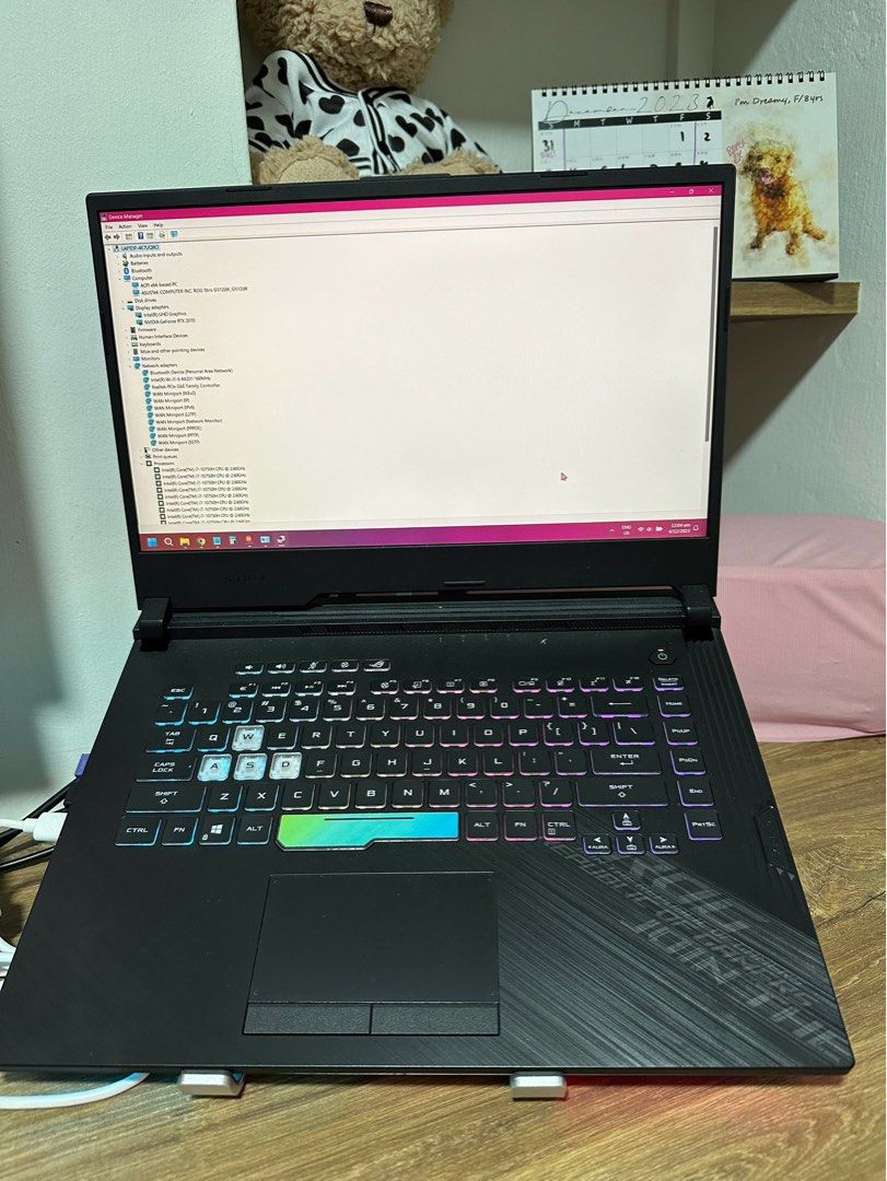 Asus ROG strix G15 - G512LW, Computers & Tech, Laptops & Notebooks on ...