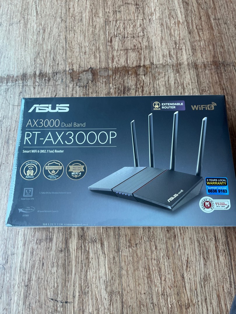 ASUS RT-AX3000P, Computers & Tech, Parts & Accessories, Networking on ...