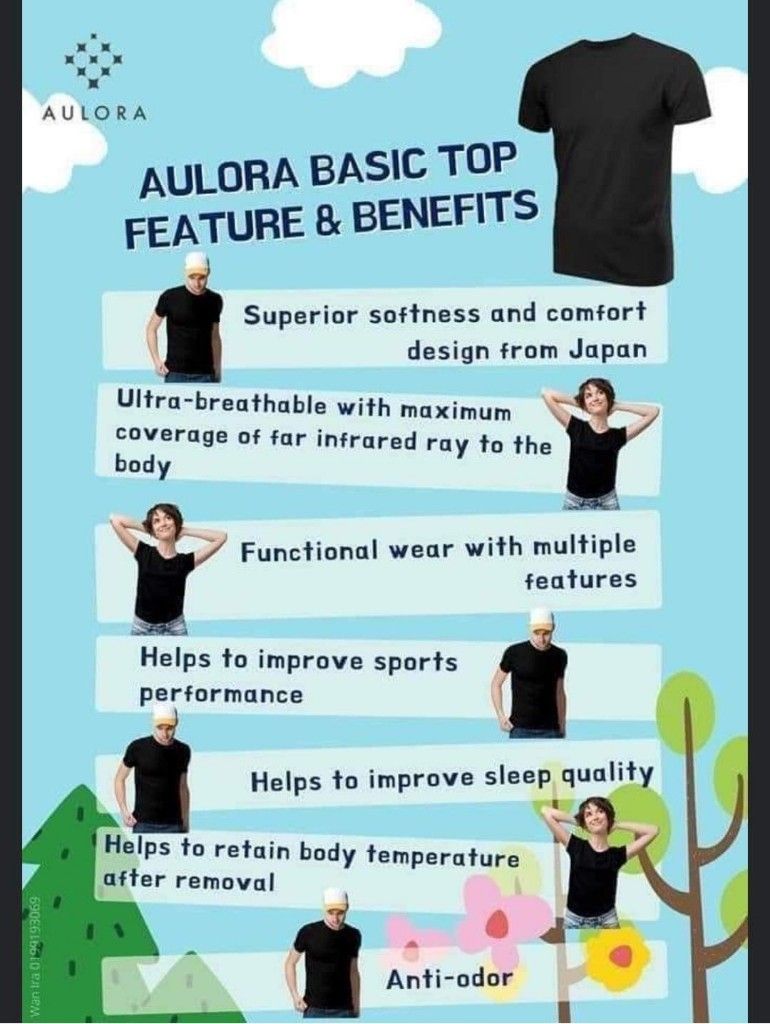 Aulora Kodenshi Shirt- Japan Technology, Women's Fashion, Tops, Shirts ...