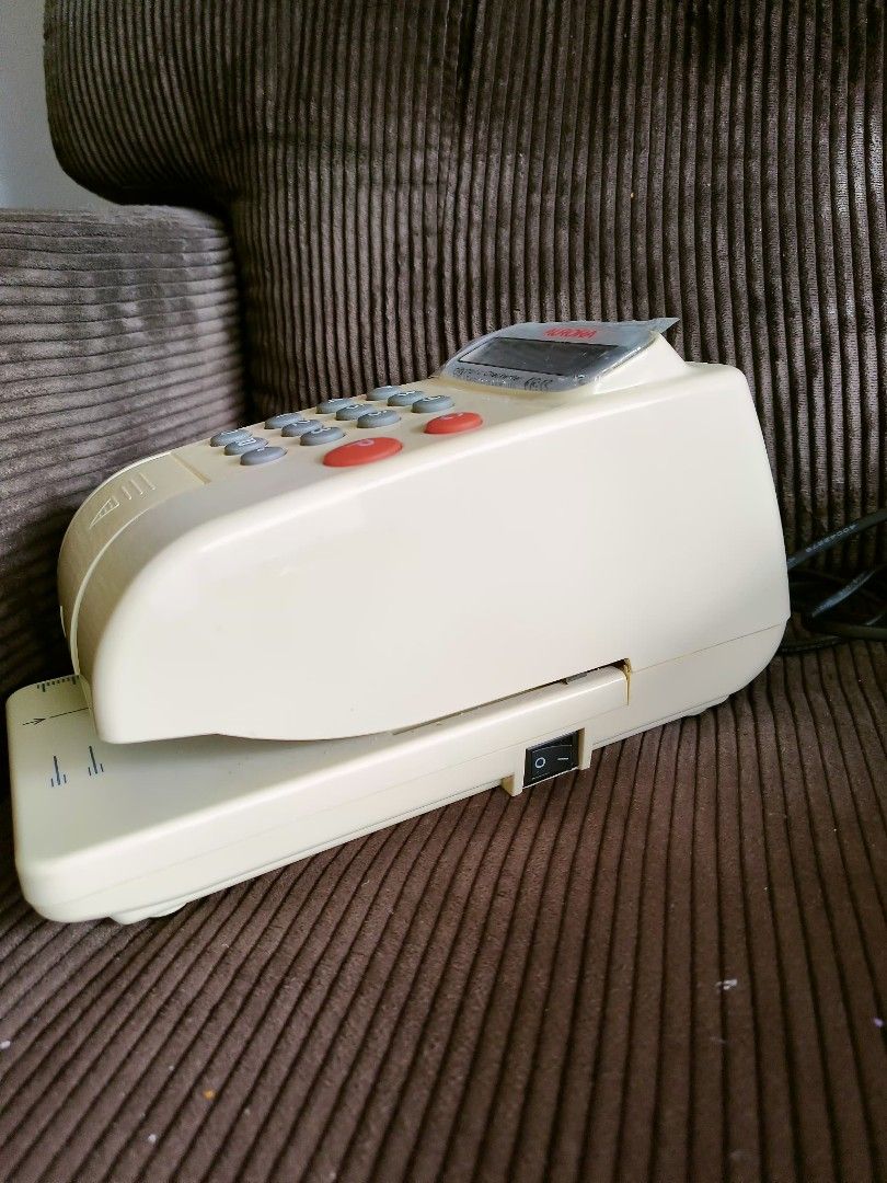 Aurora Electronic Checkwriter EC-12, Computers & Tech, Office ...