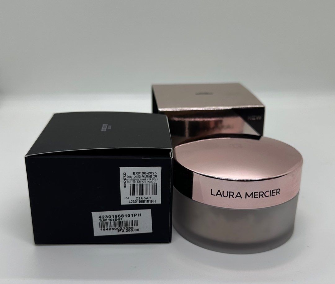Authentic Laura Mercier Rose Tone Up Translucent Loose Setting Powder ...
