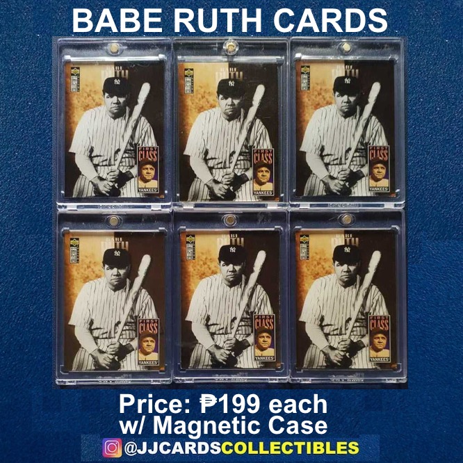 Babe Ruth Cards, Hobbies & Toys, Toys & Games on Carousell