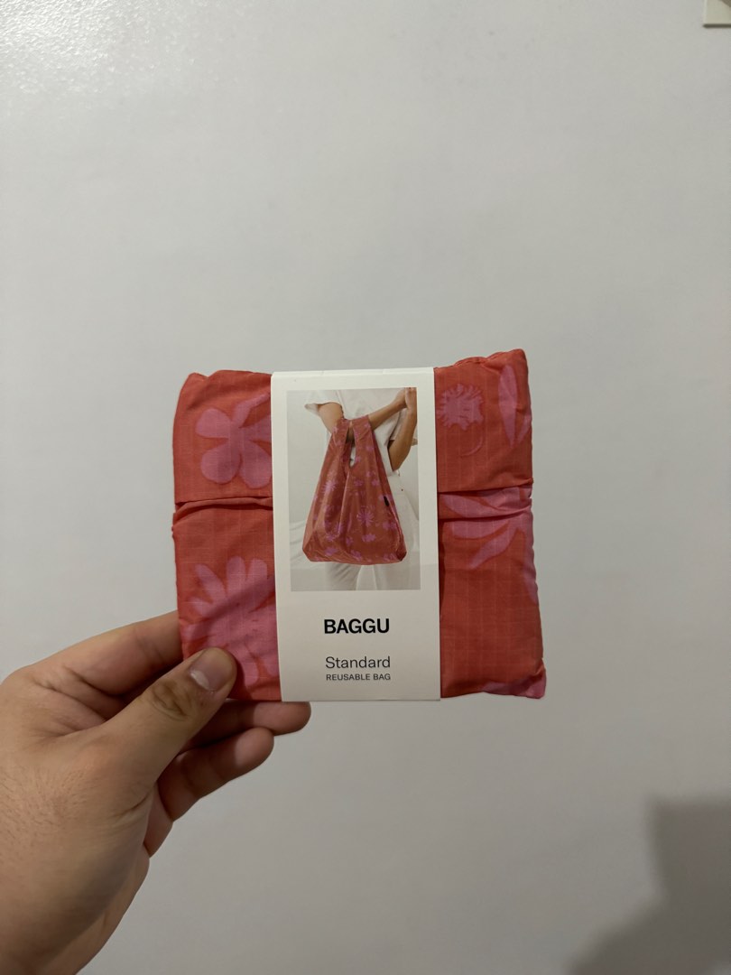 Baggu Standad - Floral Sunprint Pink, Women's Fashion, Bags & Wallets ...