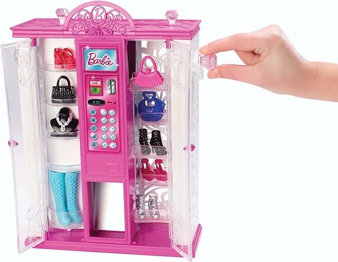 Barbie Life in The Dreamhouse Fashion Vending Machine, Hobbies & Toys ...
