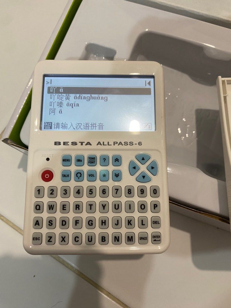 BESTA ALL PASS 6 E-Dictionary, Everything Else on Carousell