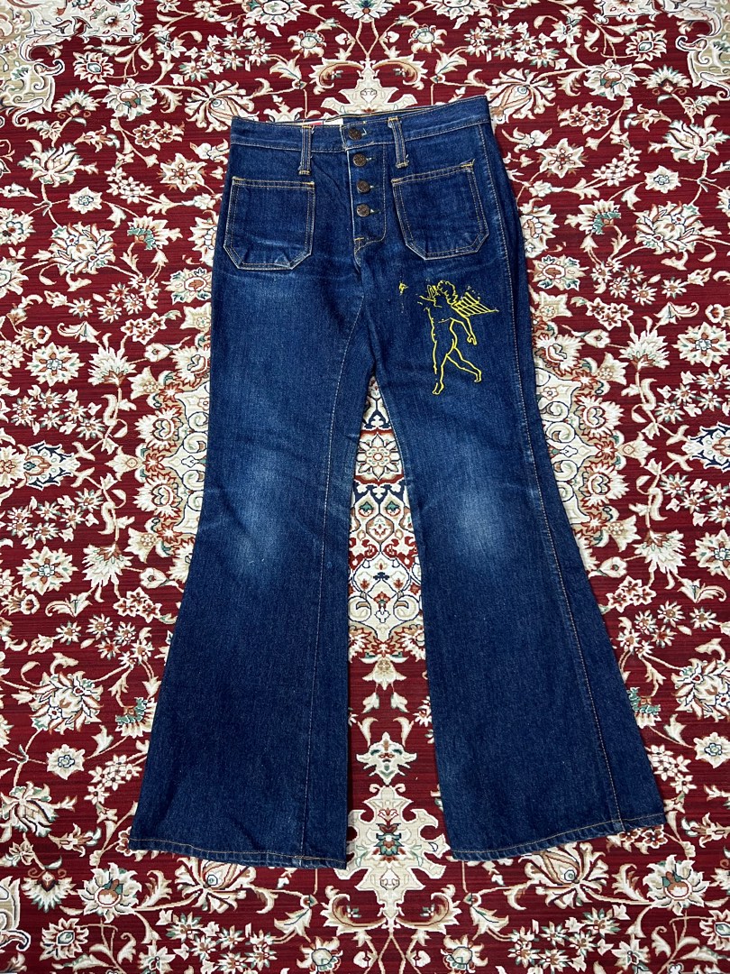Bobson Flare Vintage 80s Bobson Bell Bottom Jeans, Women's Fashion, Bottoms, Jeans & Leggings on ...