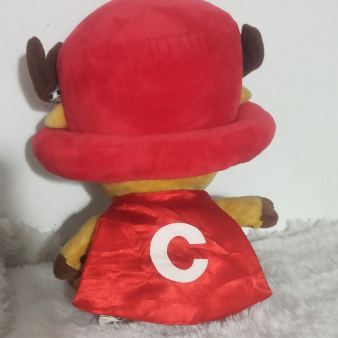 Boneka chopper one piece merah plush doll, Toys & Collectibles, Mainan ...