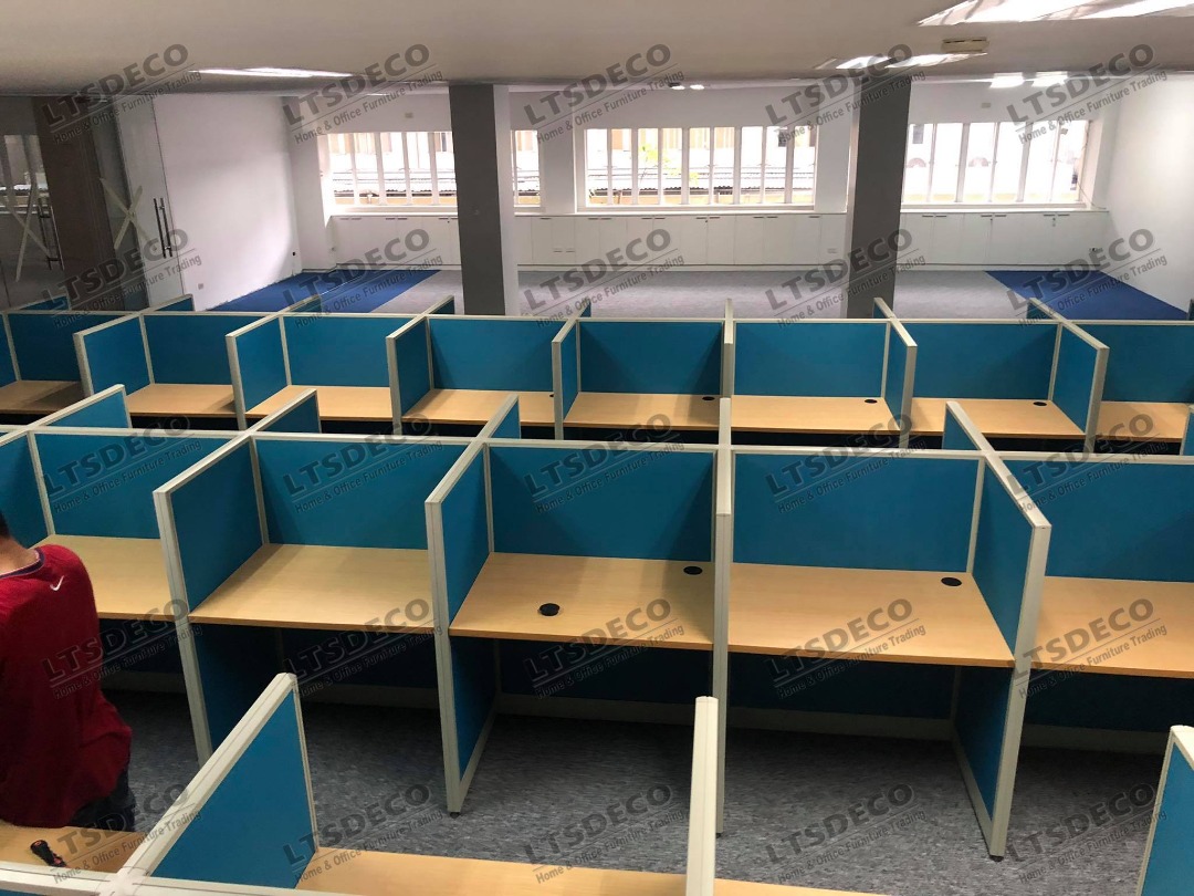 BPO TABLE MODULAR OFFICE PARTITIONS, Furniture & Home Living, Office ...