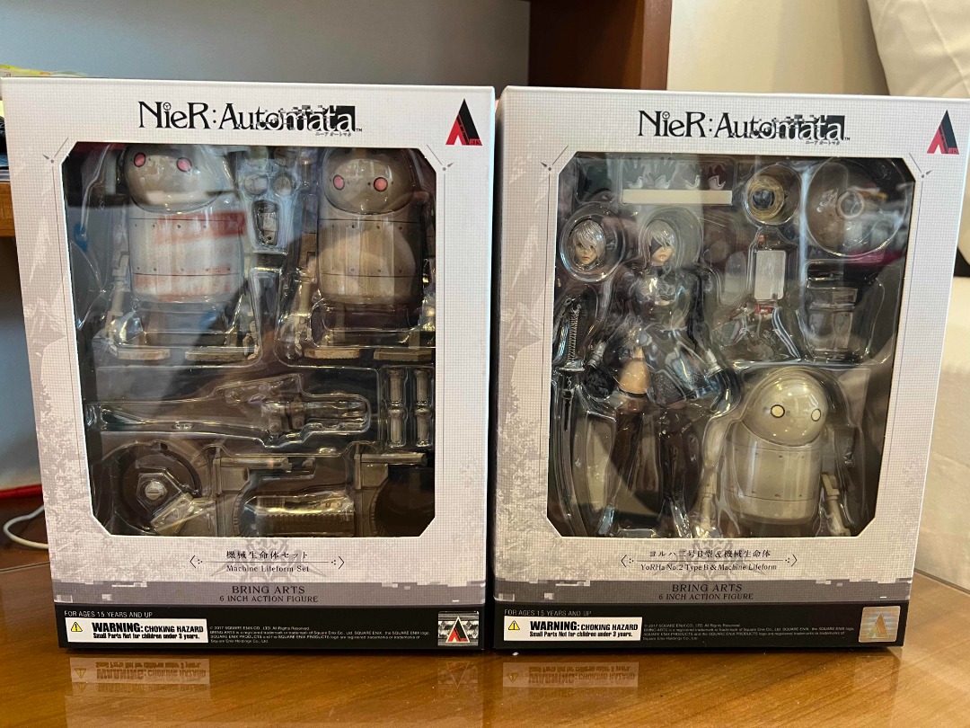 Bring Arts Nier: Automata - Machine Lifeforms + 2B & Machine Lifeform ...