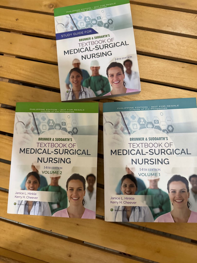 Brunner and Suddarth Medical-Surgical Nursing 14th Edition, Hobbies ...