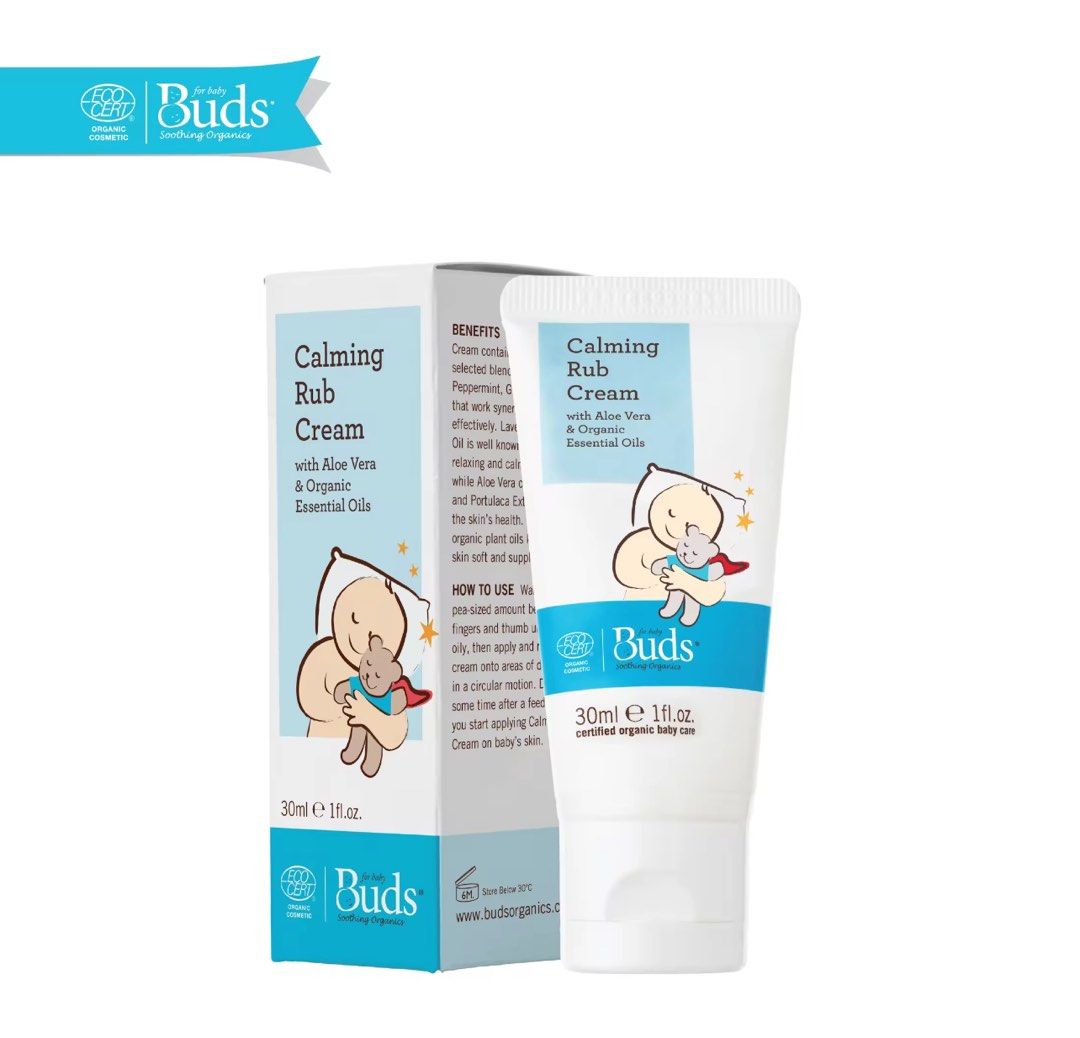 Buds calming rub cream, Babies & Kids, Bathing & Changing, Other Baby ...