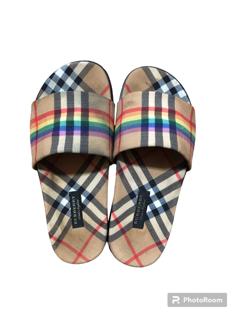 Burberry Slide, Luxury, Sneakers & Footwear on Carousell