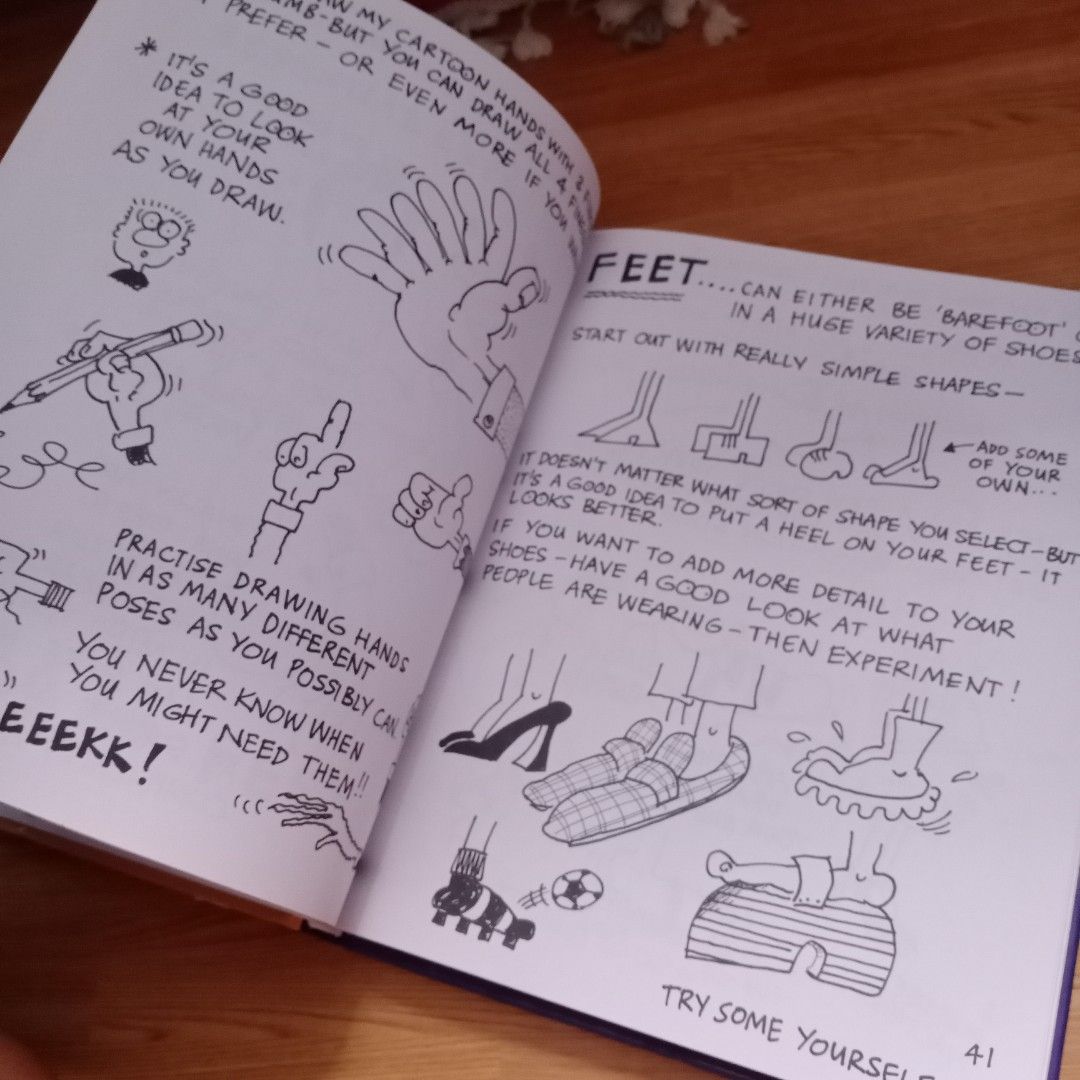 Cartoon Drawing Kit, Hobbies & Toys, Books & Magazines, Children's ...