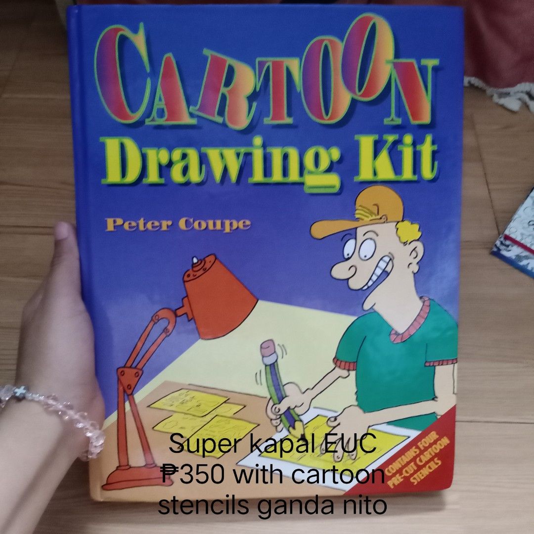 Cartoon Drawing Kit, Hobbies & Toys, Books & Magazines, Children's ...