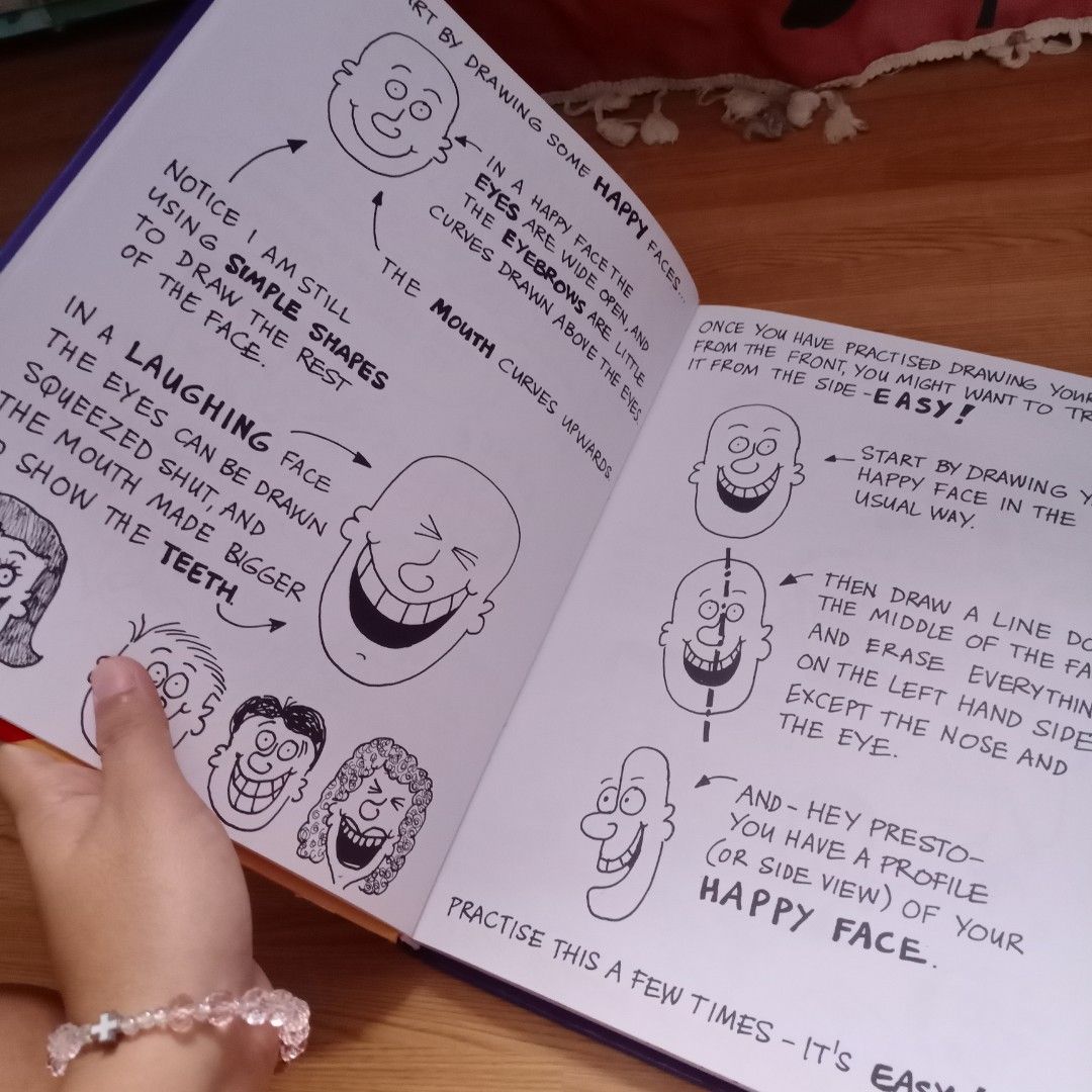 Cartoon Drawing Kit, Hobbies & Toys, Books & Magazines, Children's ...