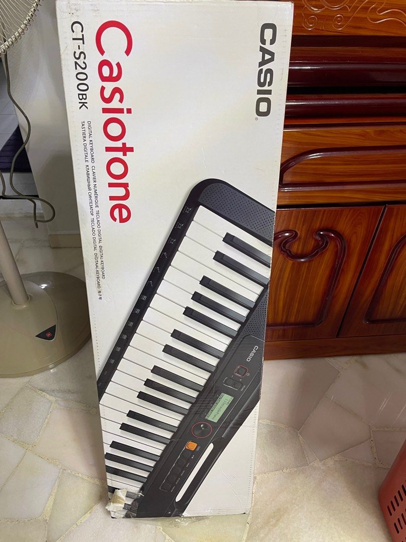 Casio casiotone CT-S200BK electronic keyboard, Hobbies & Toys, Music ...