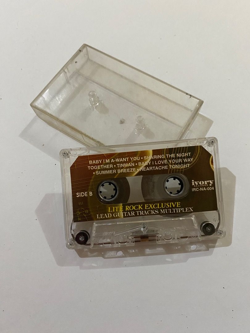 Cassette Tape : Lite Rock Exclusive - Lead Guitar Tracks Multiplex ...