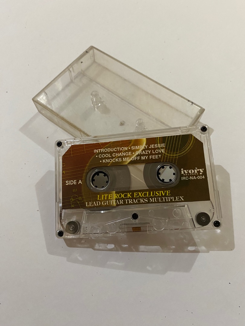 Cassette Tape : Lite Rock Exclusive - Lead Guitar Tracks Multiplex ...