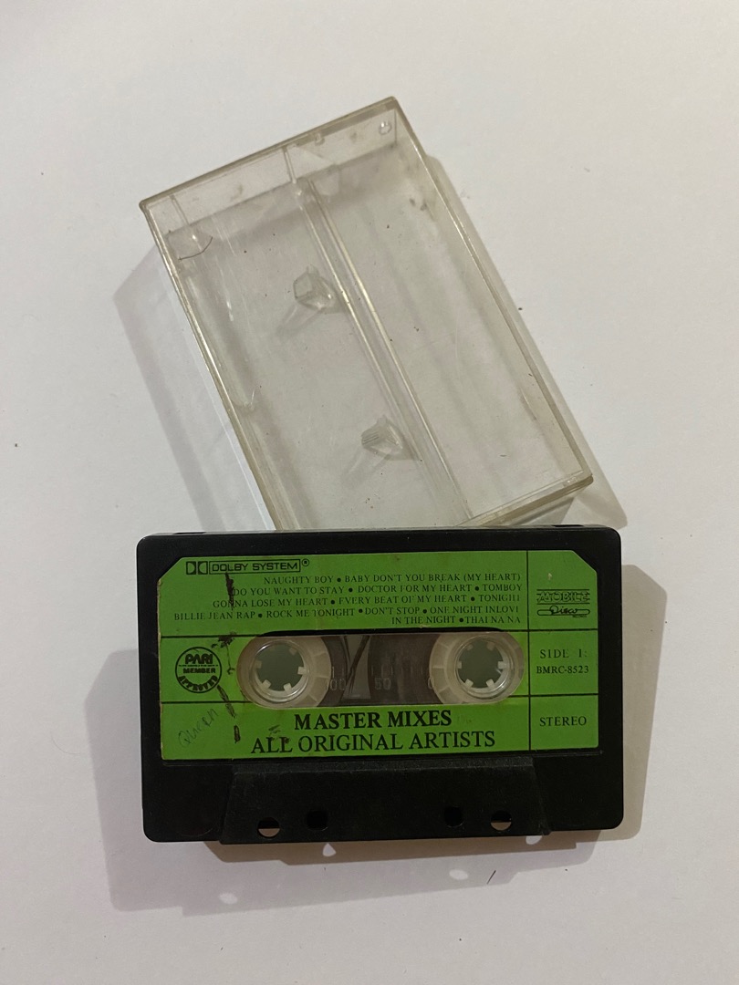 Cassette Tape: Master Mixes - All Original Artists, Hobbies & Toys ...