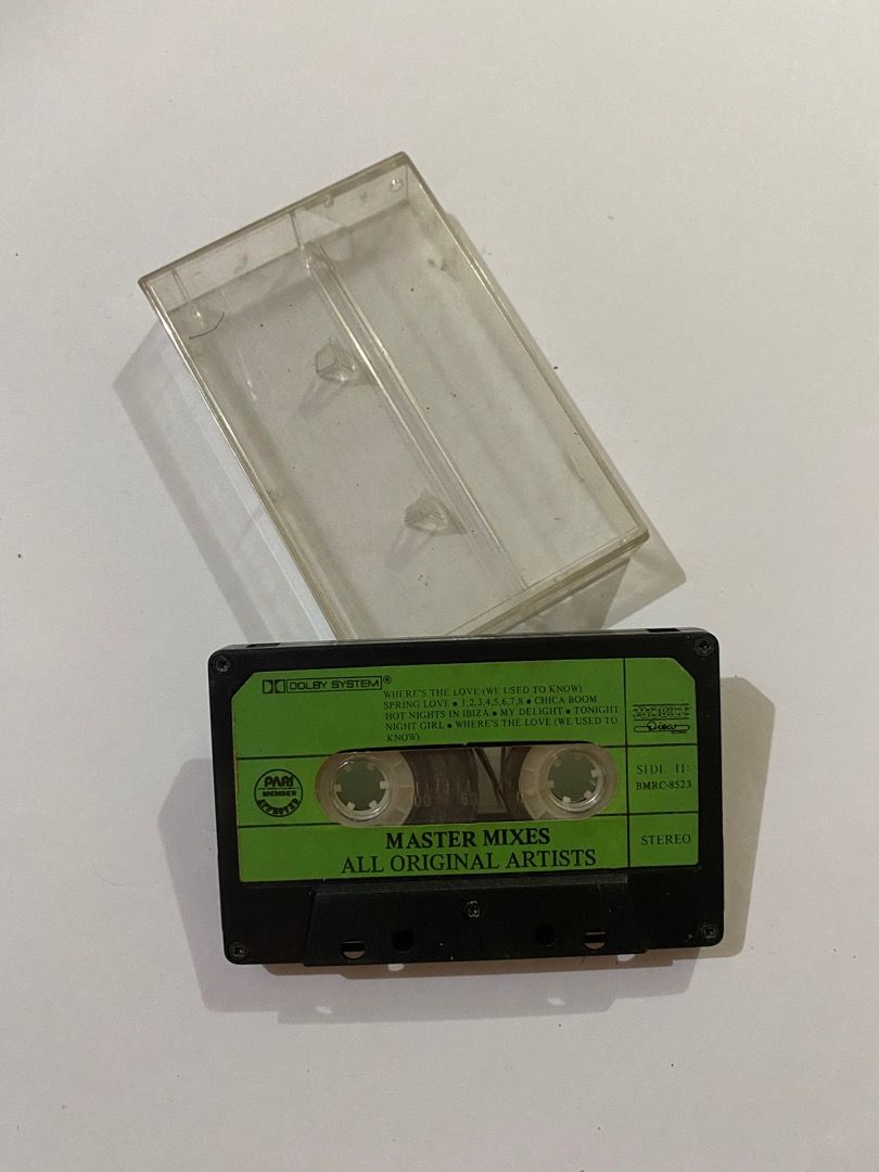Cassette Tape: Master Mixes - All Original Artists, Hobbies & Toys ...